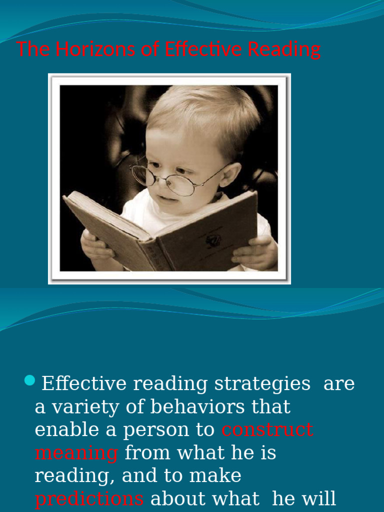 Effective Reading Strategies | PDF