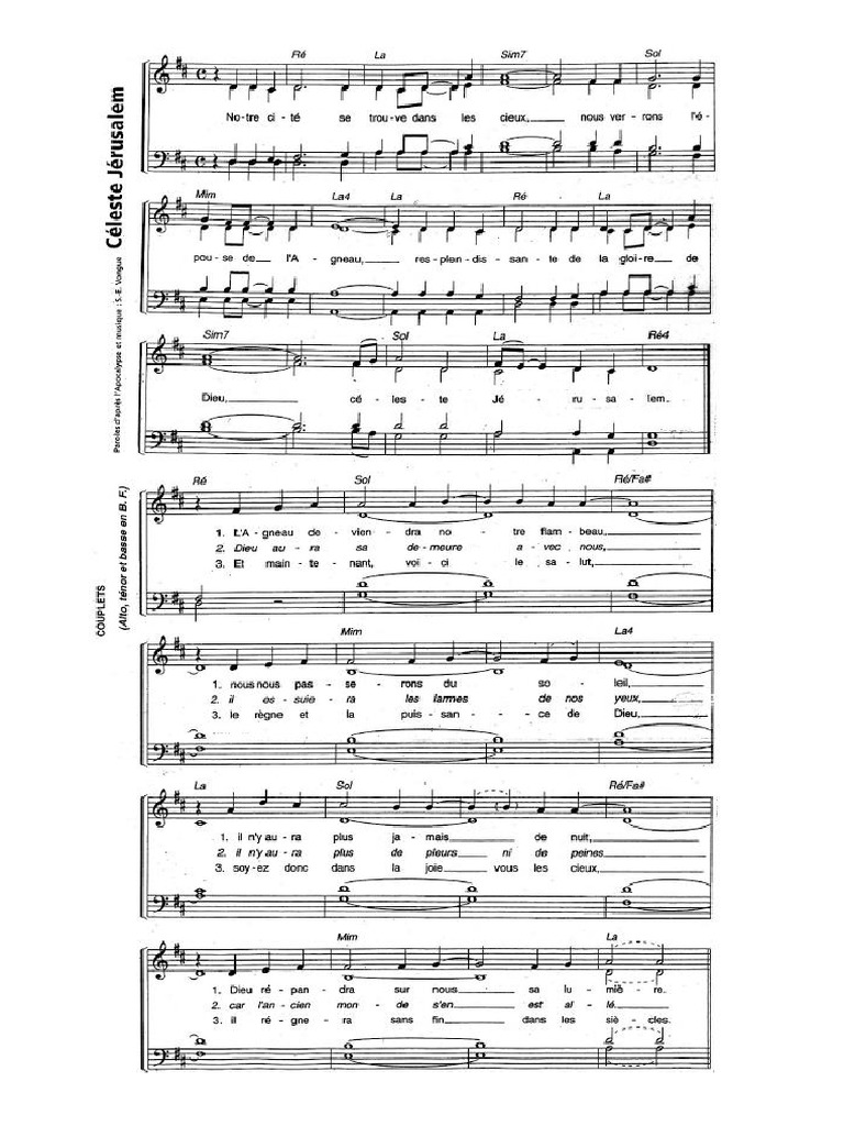 Partitions Chorale Groupees | PDF