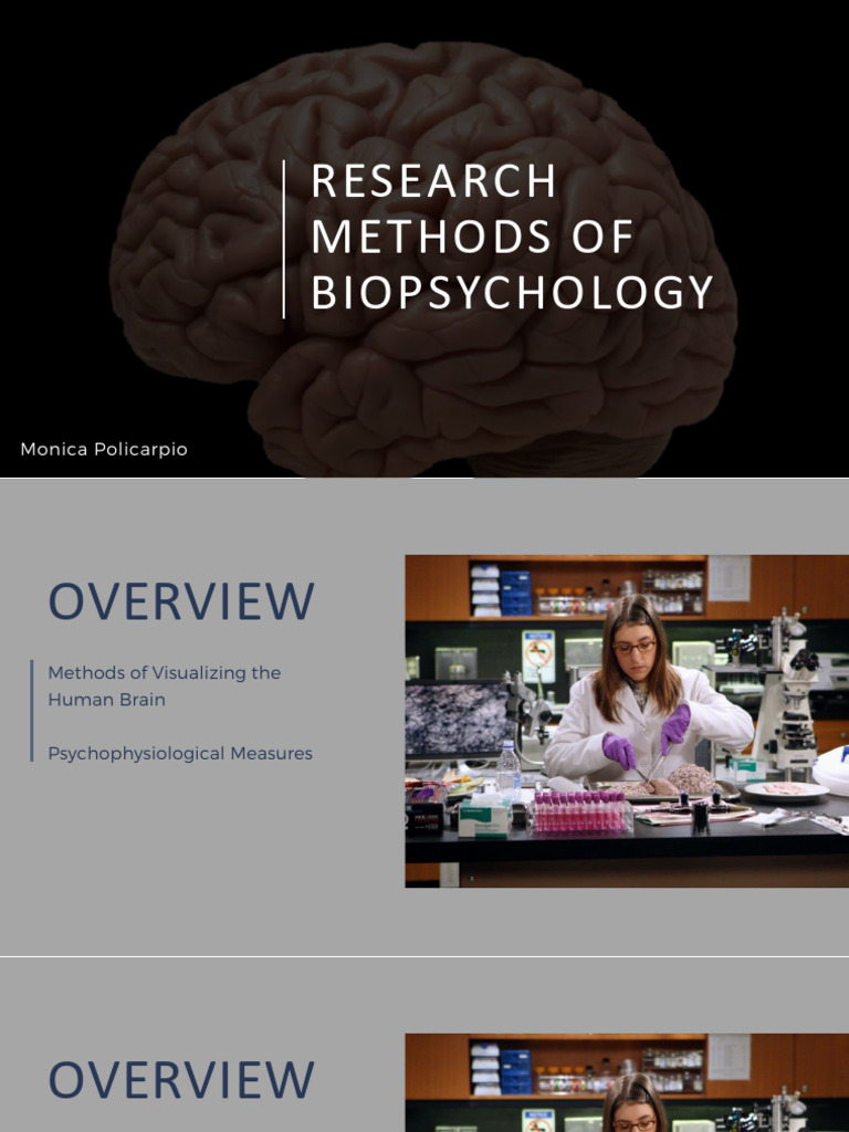 Research Methods in Biopsychology | PDF