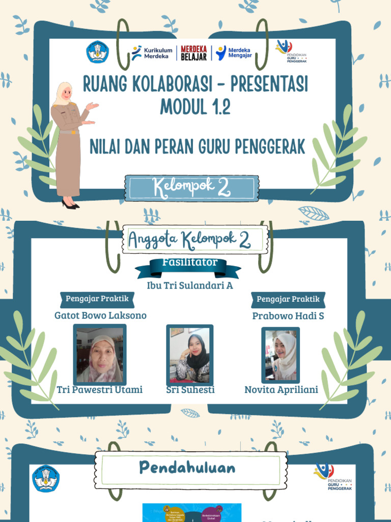 Ruang Kolaborasi Modul 1.2-Presentasi - Revisi | PDF