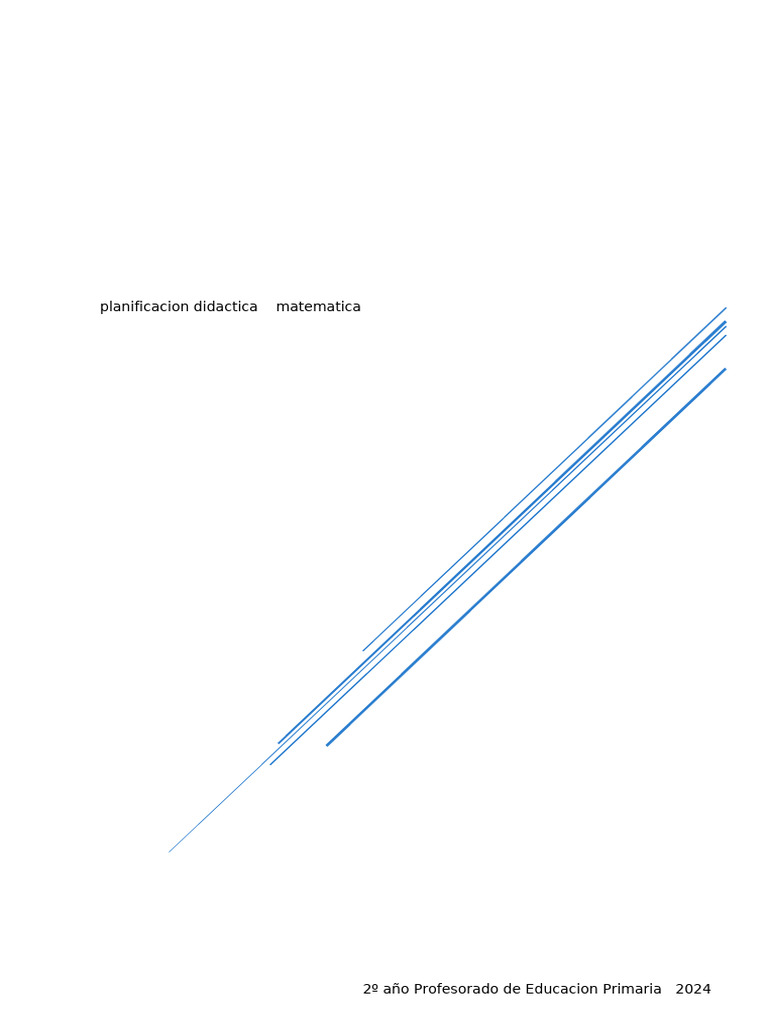 Plan De Clase Matematica 1 Y 2 Ciclo 033052 Pdf