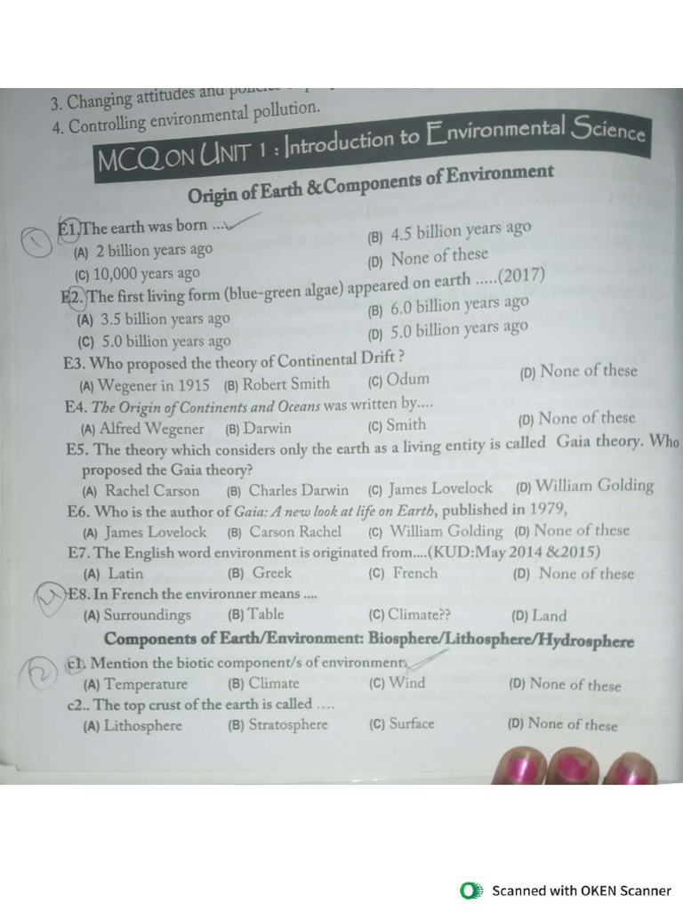 EVS Notes English | PDF