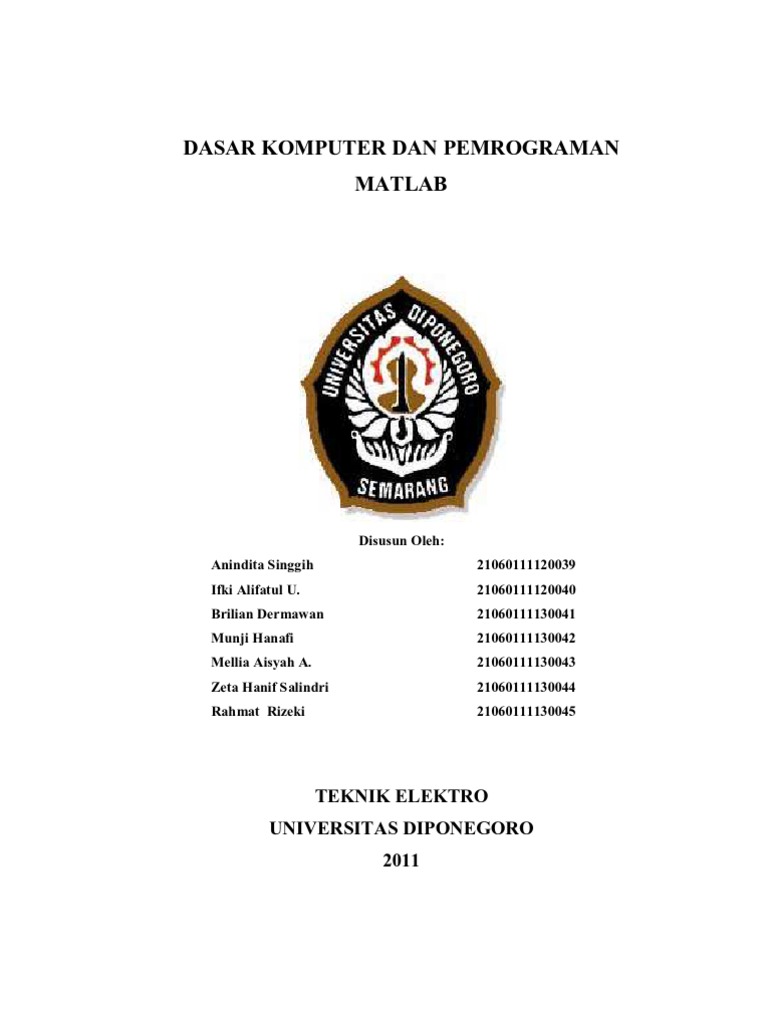 Dasar Komputer Dan Pemrograman Makalah | PDF