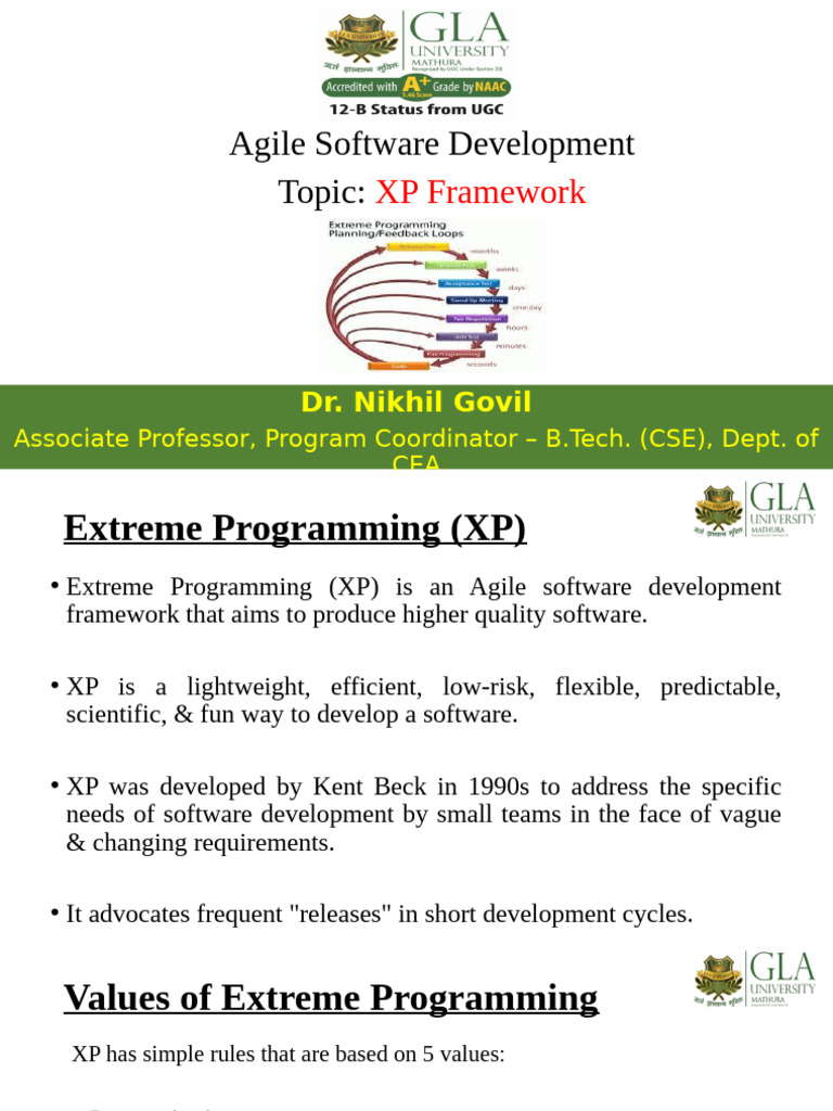 XP Framework | PDF