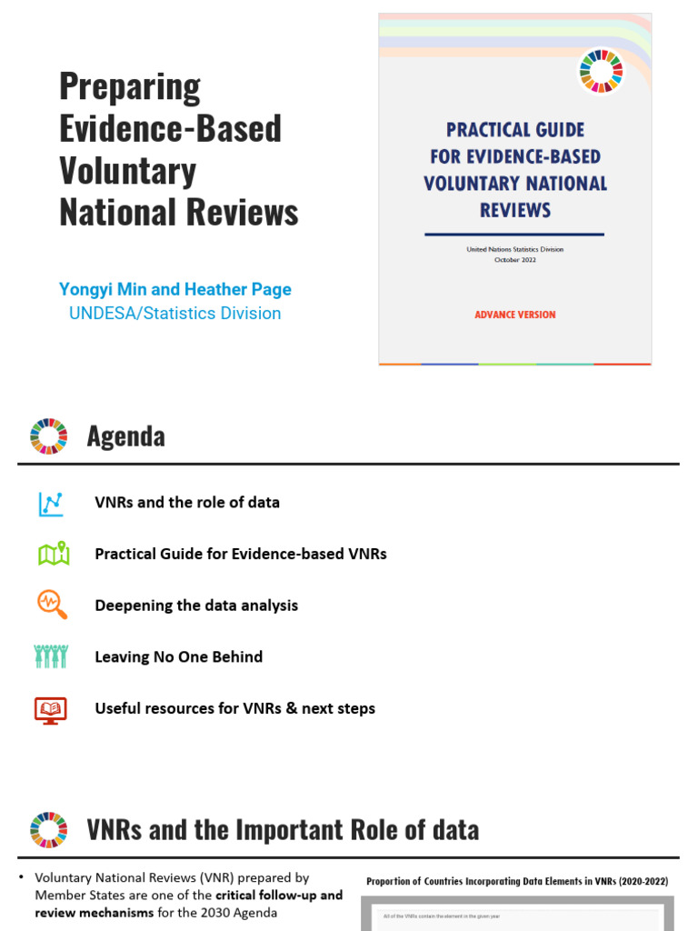 Global Network Webinar - Practical Guide On Evidence Based VNRs | PDF | Non Governmental ...