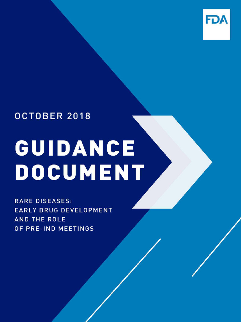 Guidance Document Rare Diseases Early Drug Development 1724982259 | PDF ...