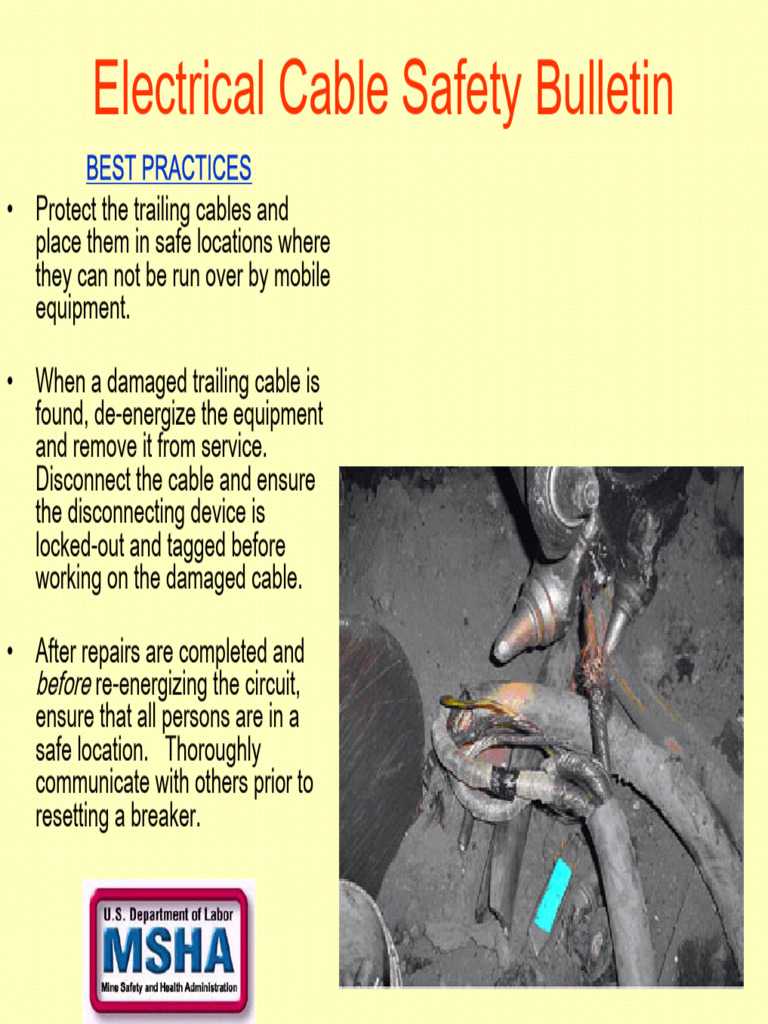 Electrical Cable Safety | PDF