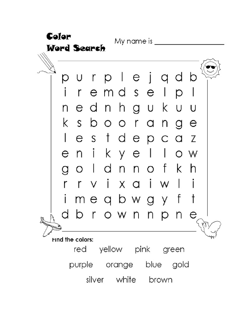 Colors Fun Activities Games - 44136 | PDF
