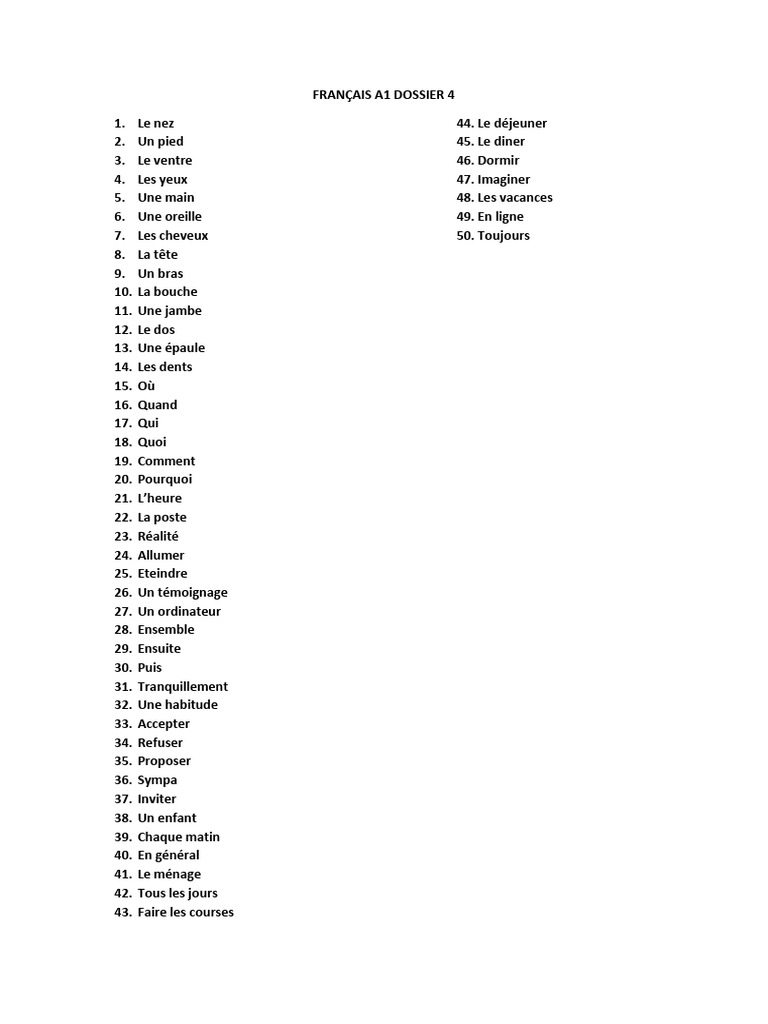 A1 DOSSIER 4 Alter Ego | PDF