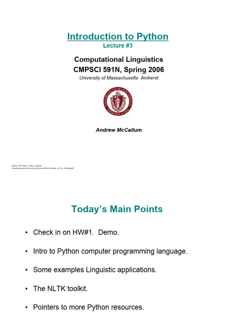 Lect3 Python | PDF
