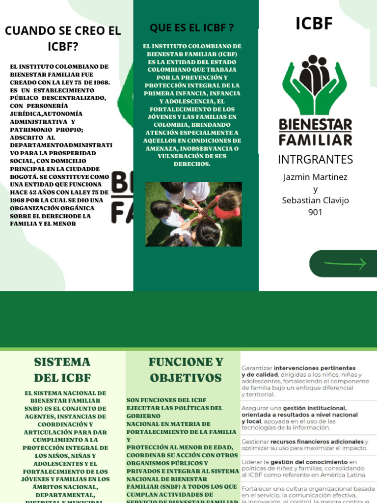 El ICBF | PDF | Colombia | Política