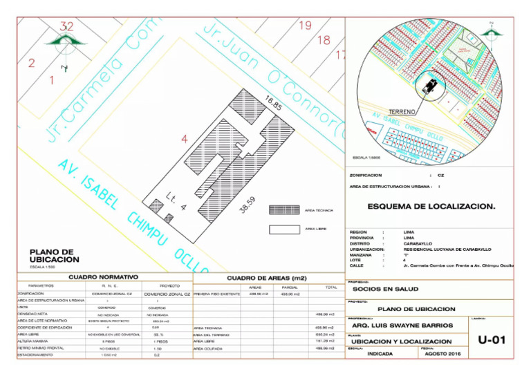 imprir plano de ubicacion y localizacion | PDF