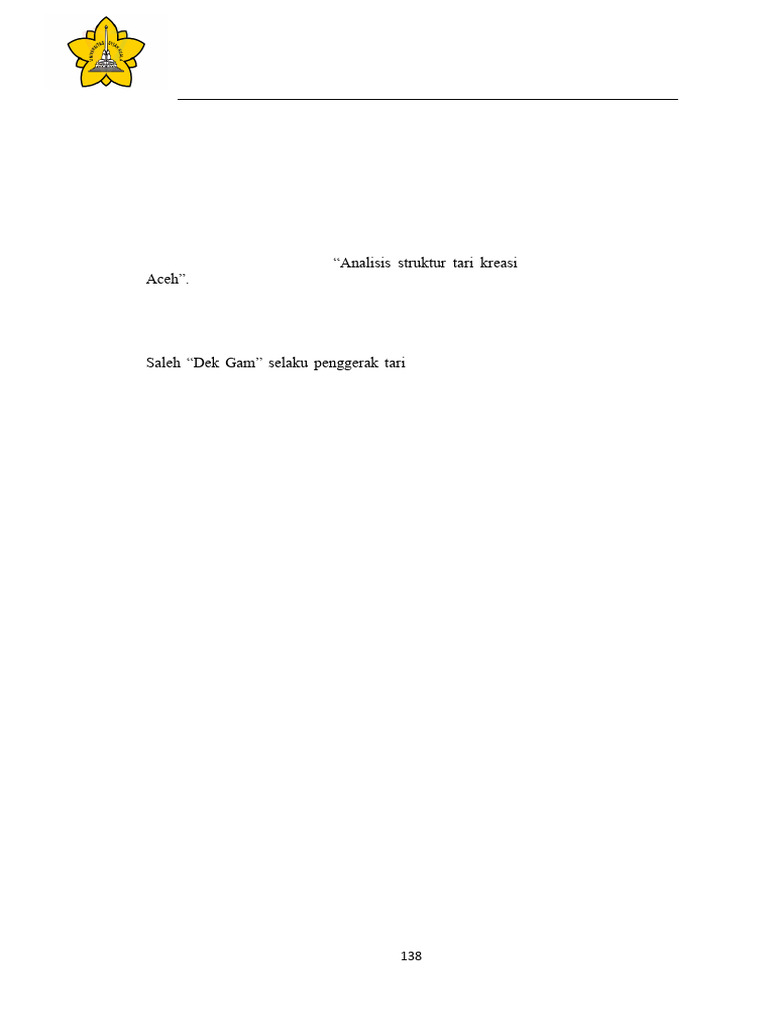 Jurnal Tari 2 Analisis Gerak Tari | PDF