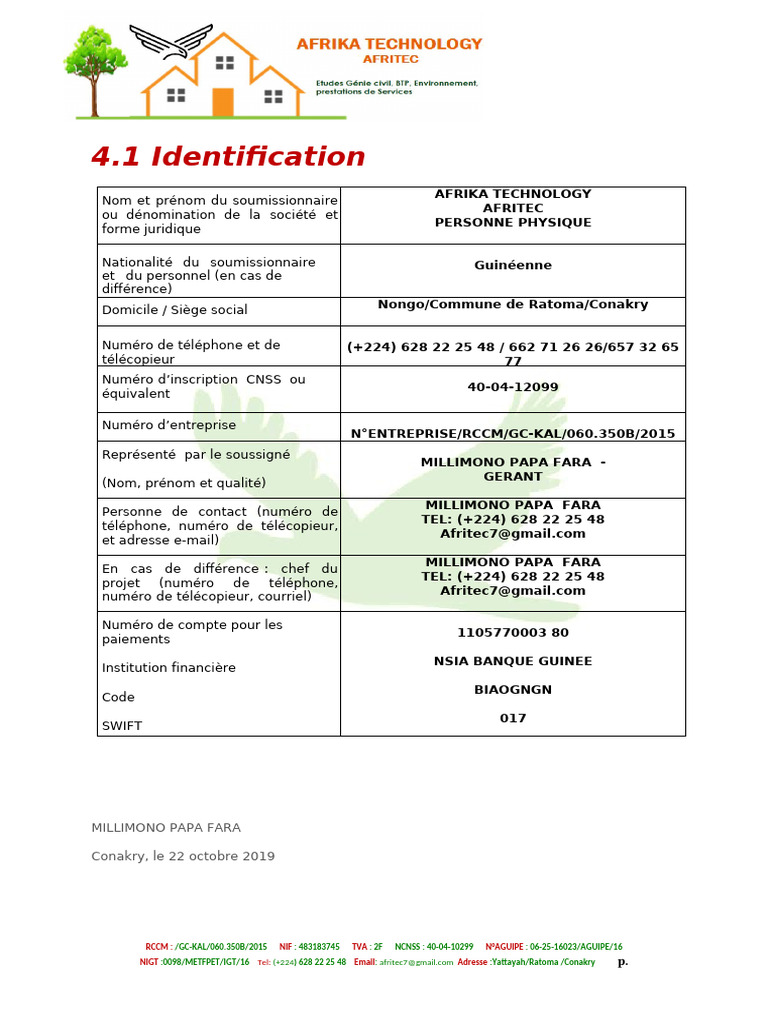 Offre Technique | PDF