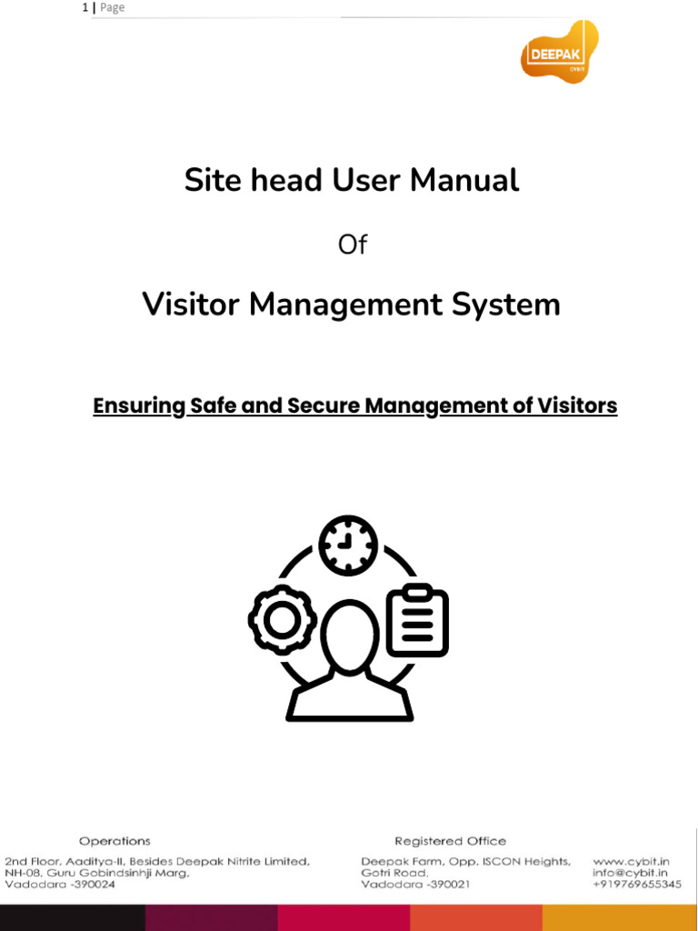 VMS Manual For Sitehead PDF | PDF