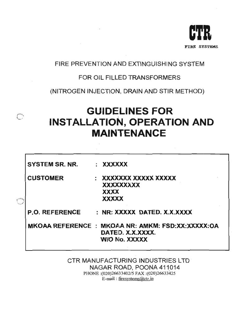 Standard Manual Nifps | PDF