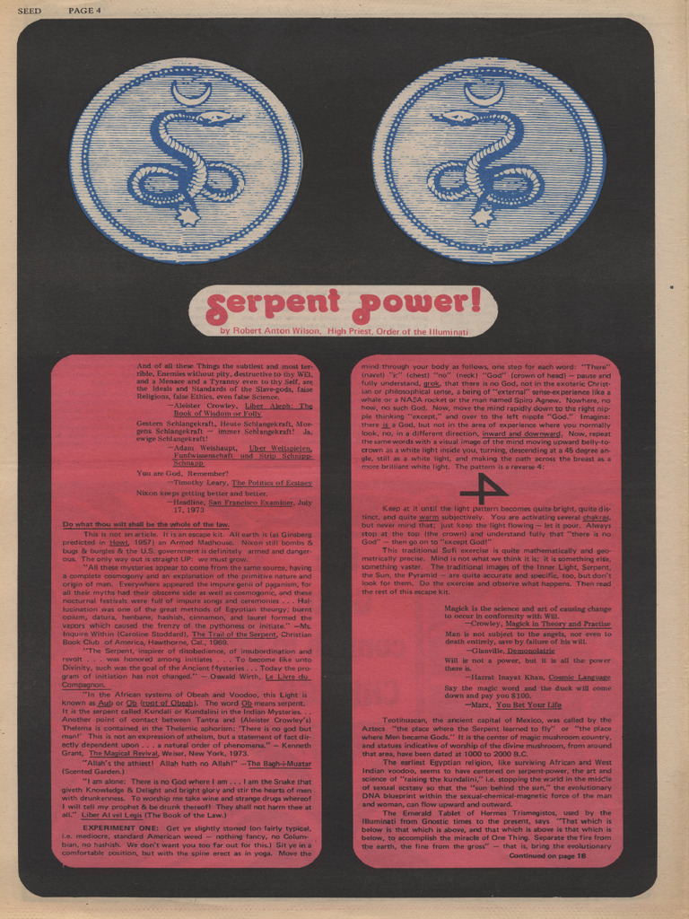 Raw Serpent Power | PDF