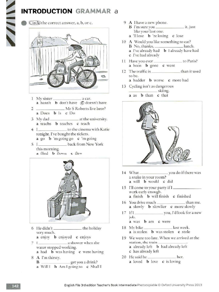 1.8 - English File Intermediate 3rd Ed - Grammar - Introduction and ...