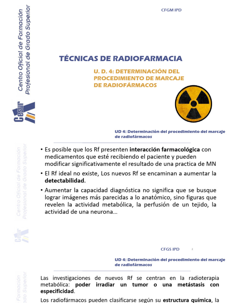 Determinacion Del Marcaje de Radiofármacos | PDF