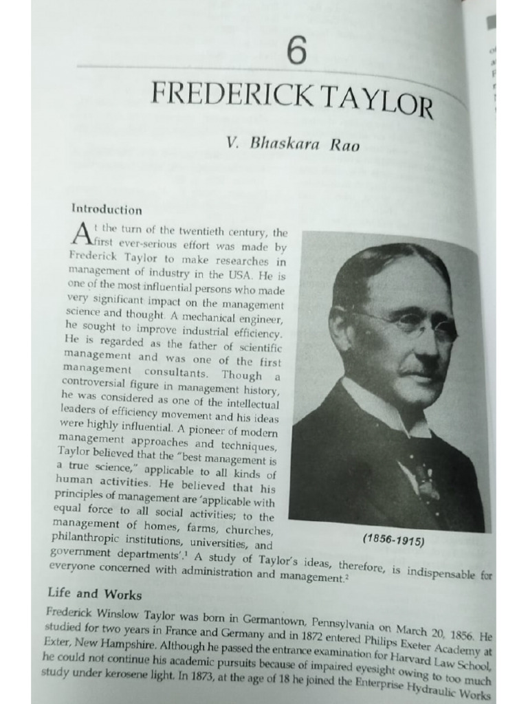 Frederick Taylor | PDF