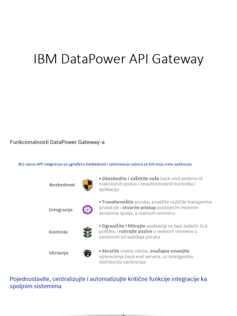 IBM DataPower Gateway X3 Overview | PDF | Soap | Transport Layer Security