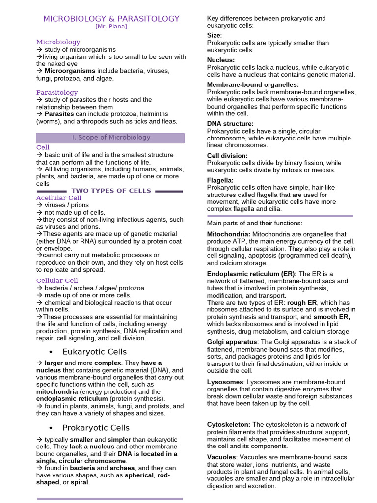 MICROBIOLOGY | PDF