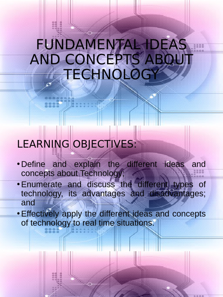 Definition of Technology | PDF