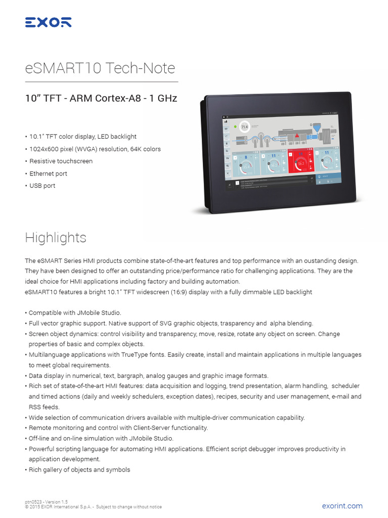 ptn0523 eSMART10 | PDF