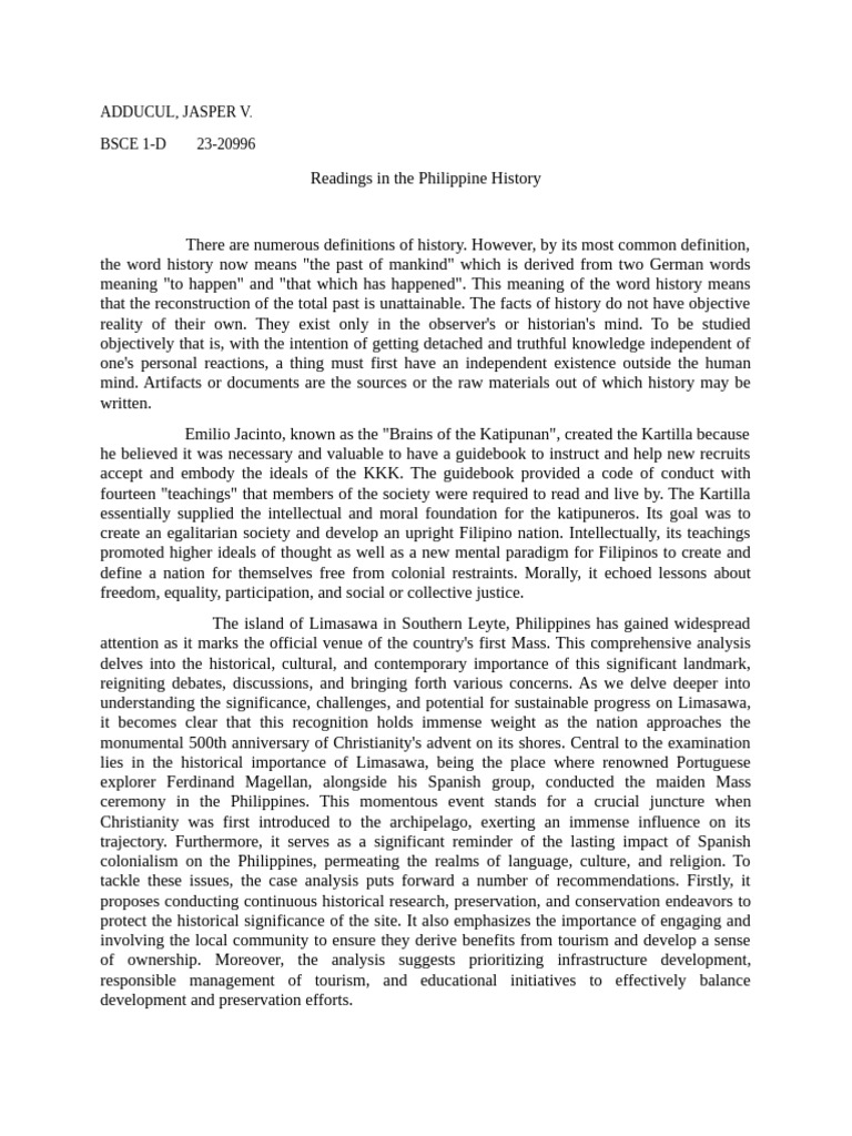 RPH Reflection | PDF