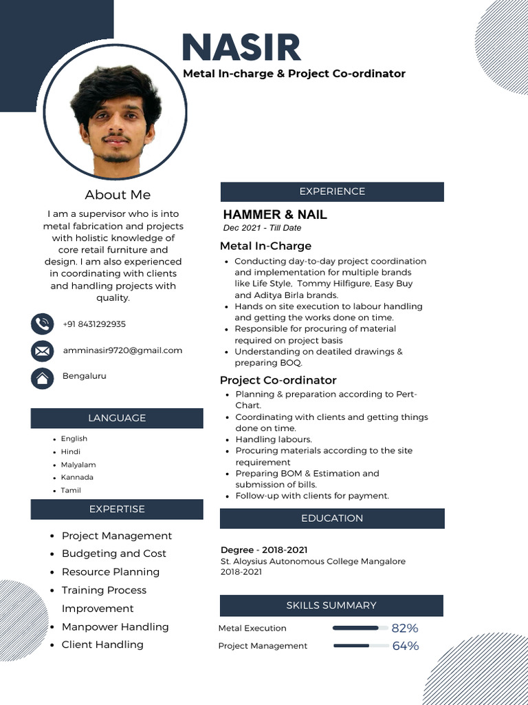 Nasir - Updated Resume | PDF