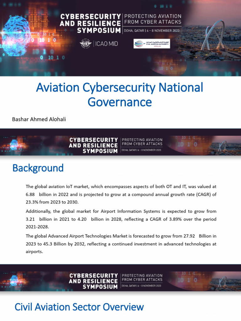 2.2 Saudi Arabia - Aviation Cybersecurity National Governance | PDF