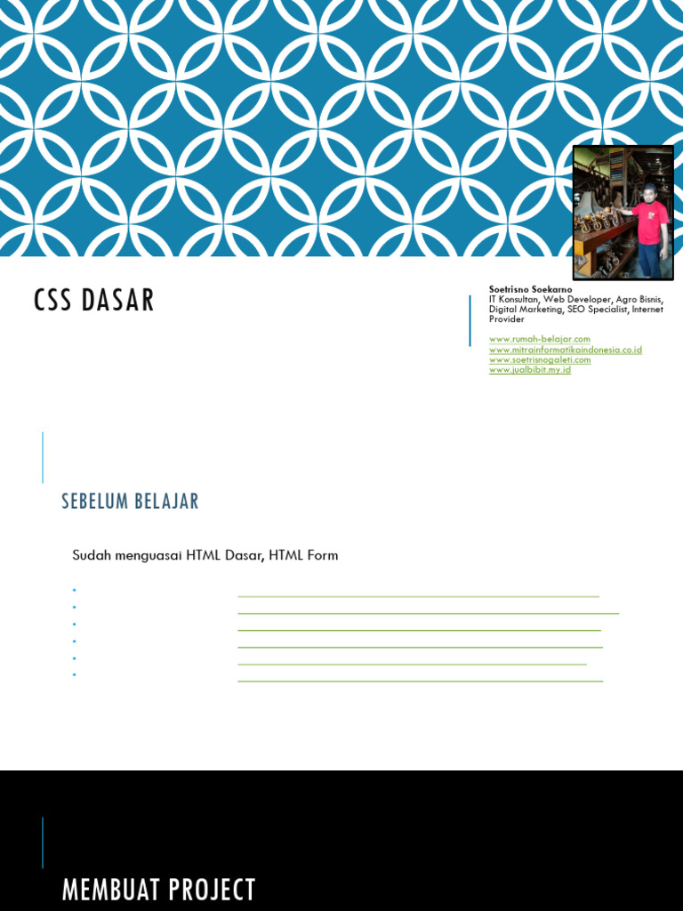 Belajar CSS Part 1 - Soetrisno Soekarno | PDF