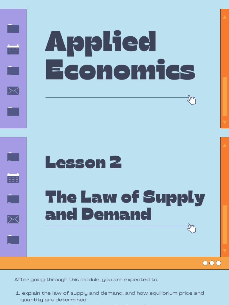 Module 2 Applied Economics | PDF