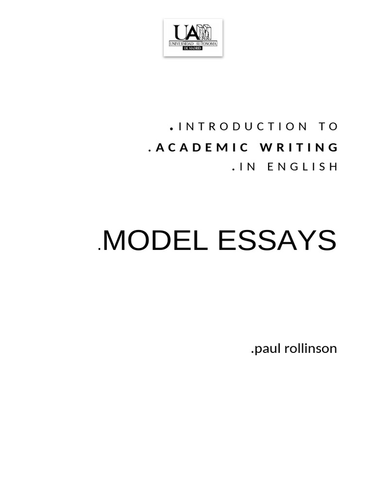2022-23 Model Essays 4 | PDF