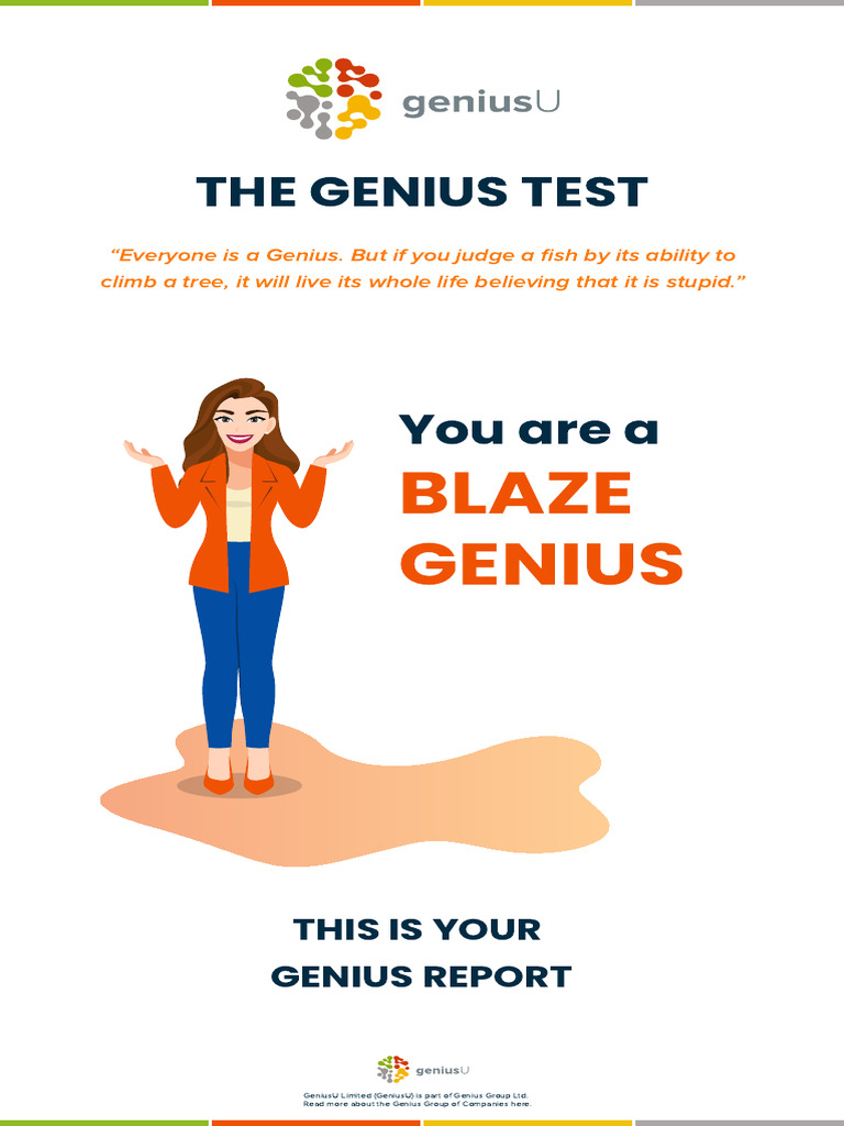 Genius Report - Blaze | PDF