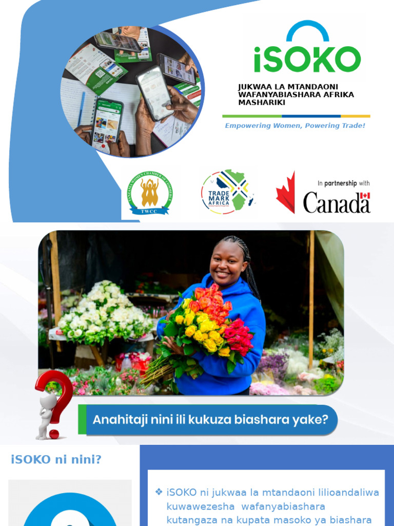 ISOKO Presentation Swahili | PDF