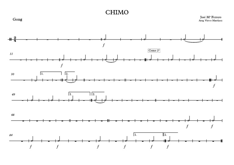 Chimo - Gong | PDF