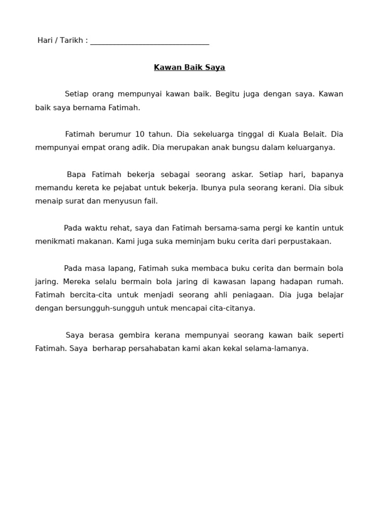 Persahabatan dengan Fatimah | PDF