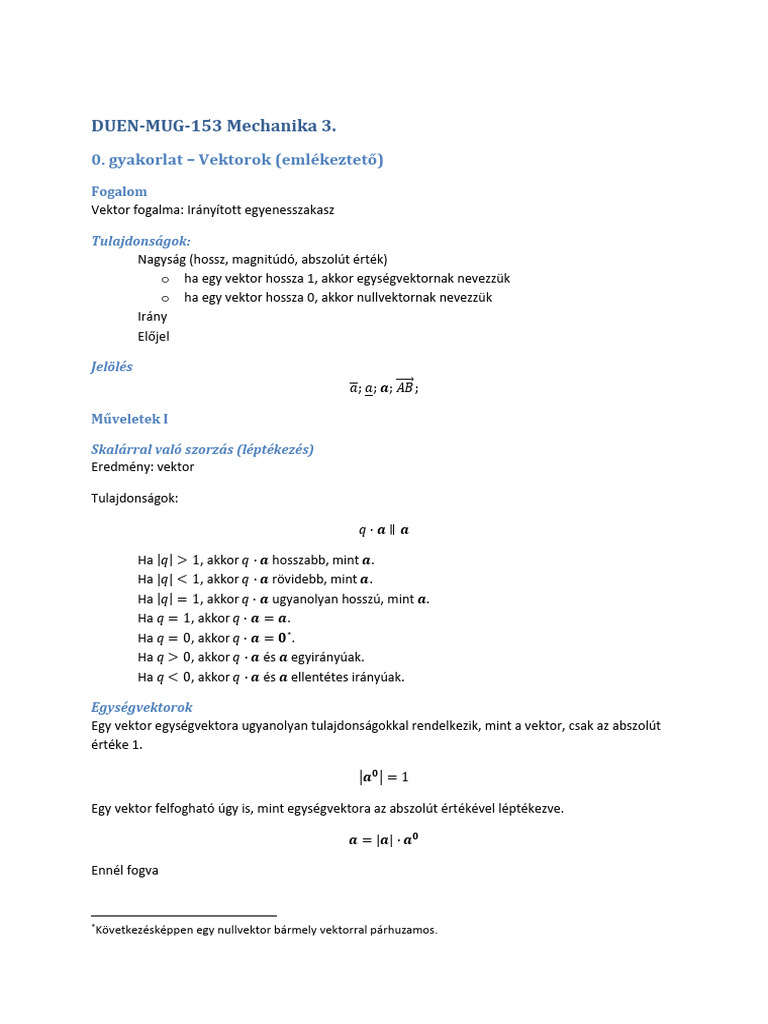 Gyakorlat 0 - Feladatok | PDF