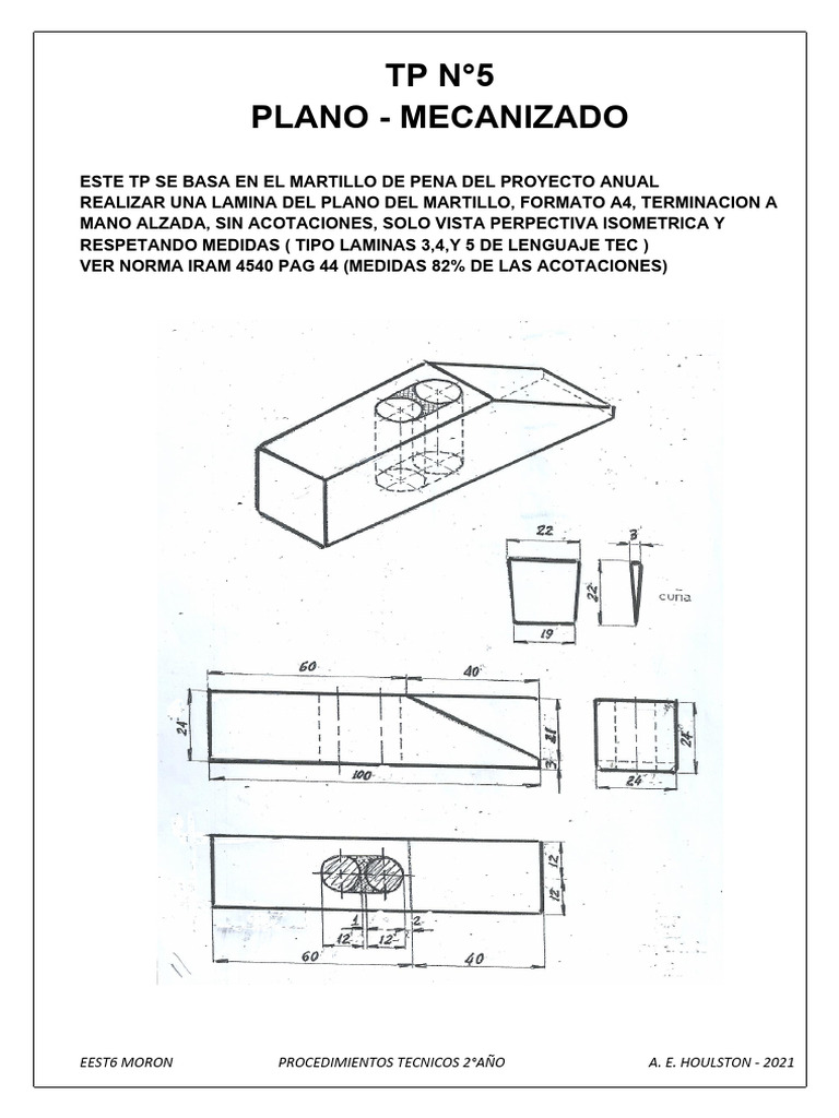 TP5 LAMINA MARTILLO | PDF