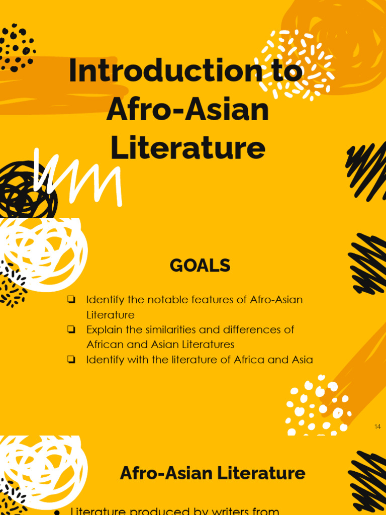 Afro Asian Literature | PDF