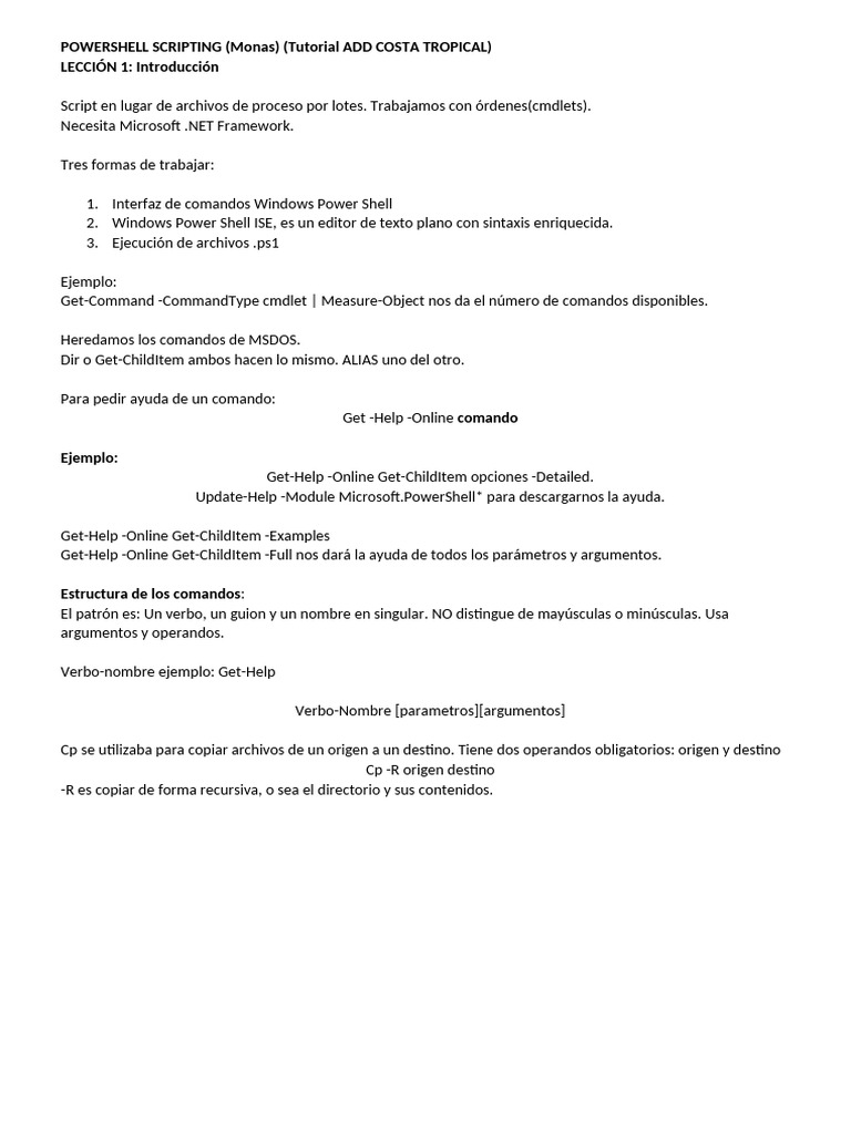 Powershell Scripting | PDF