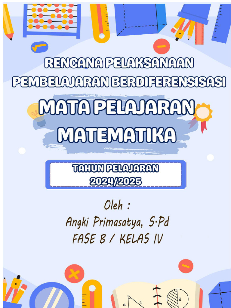 Angki Primasatya Modul Ajar Matematika Kelas IV-pecahan Senilai | PDF