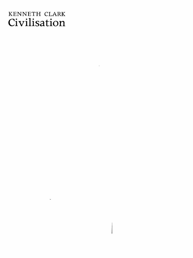 Kenneth Clarke - Civilisation | PDF