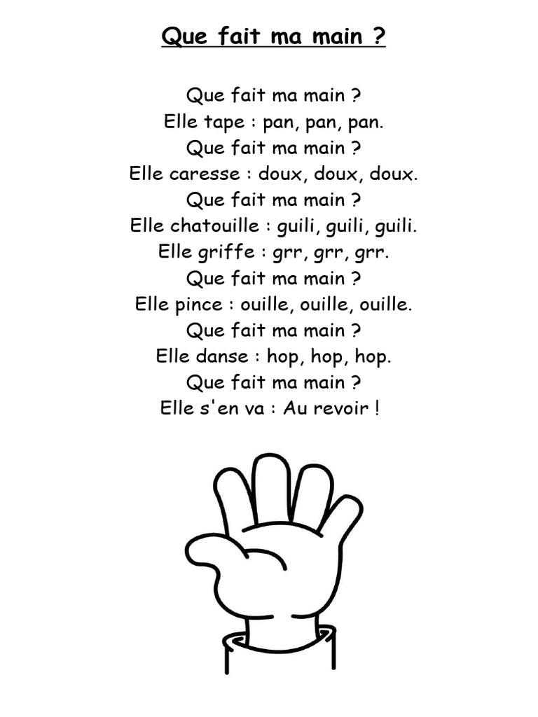 Que Fait Ma Main | PDF