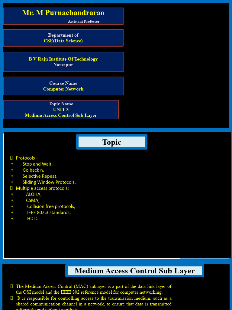 Computer Network Unit-3 DS | PDF