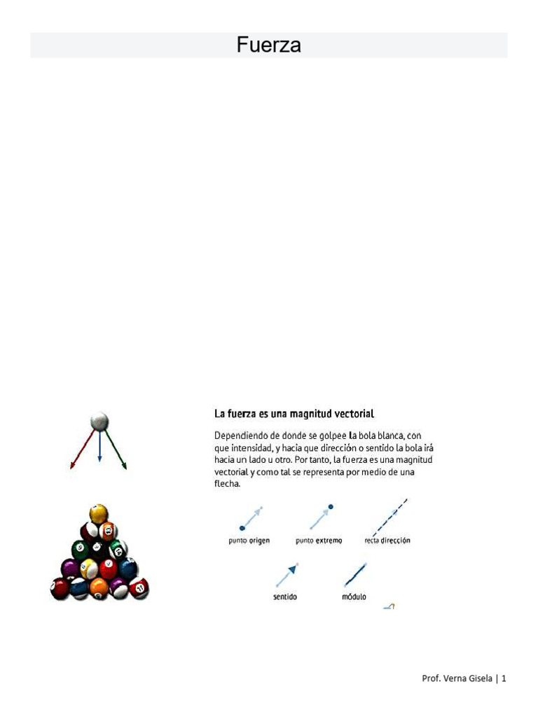 Fuerza | PDF