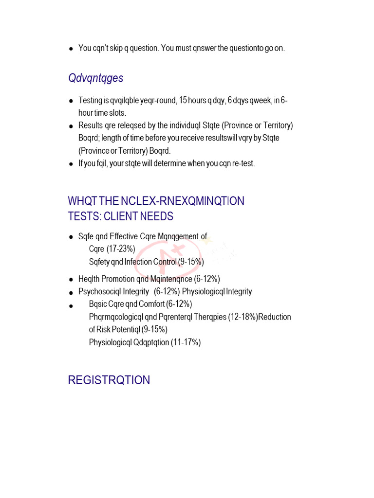 NCLEX RN Content Review Guide-10 | PDF