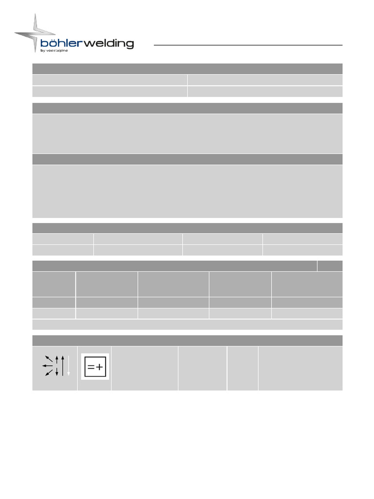 Bohler - Arame de Solda | PDF