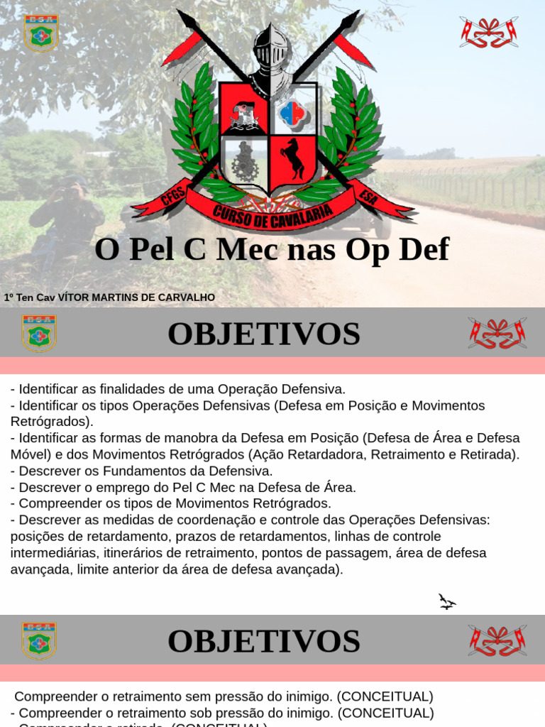 O Pel C Mec Nas OP Def | PDF